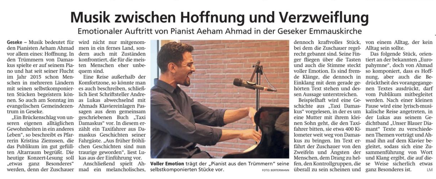 Presse/Medien - Andreas Lukas