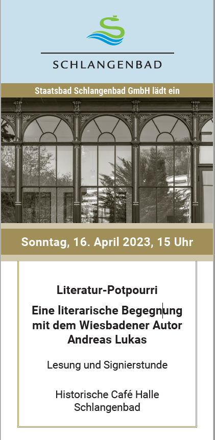 Termine/Veranstaltungen - Andreas Lukas